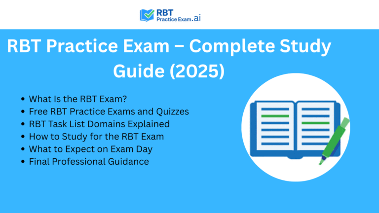 RBT Study Guide 2026 – Complete Practice Exam & Free Prep